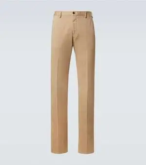 SLOWEAR Cotton Straight Pants - Beige