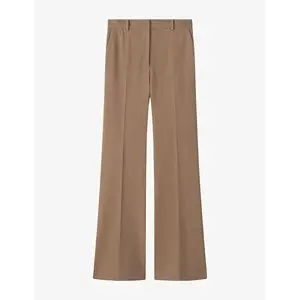 JOSEPH Tafira Gabardine Stretch-woven Trousers - Sable
