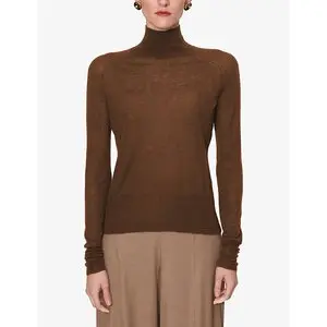 JOSEPH Yara High-neck Cashmere Jumper