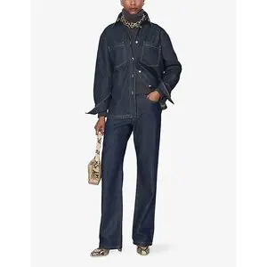 JOSEPH Idar Chest-pocket Denim Shirt