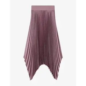 JOSEPH Ade Plissé Crepe Midi Skirt