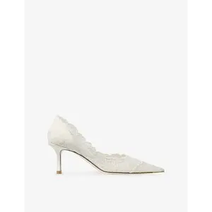 JIMMY CHOO The Faiz Lace Heeled Courts