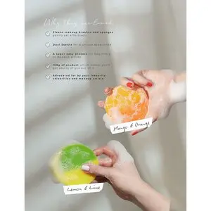 CLOMANA Lemon & Lime Brush And Sponge Cleanser