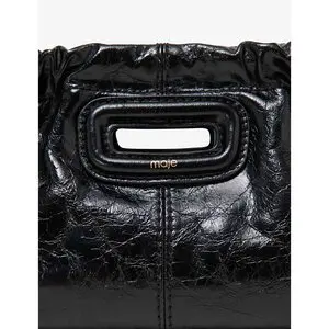 Maje Leather Shoulder Bag