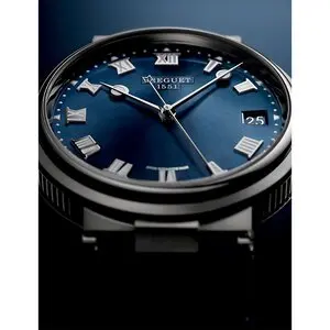 BREGUET Classique Phase De Lune 9087 18ct White-gold Automatic Watch 30mm