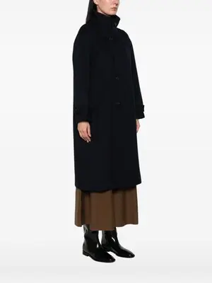 NICHOLSON & NICHOLSON Wool Coat - Blue