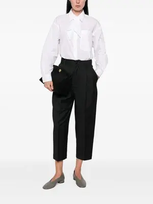 NICHOLSON & NICHOLSON Elen Cotton Shirt - White