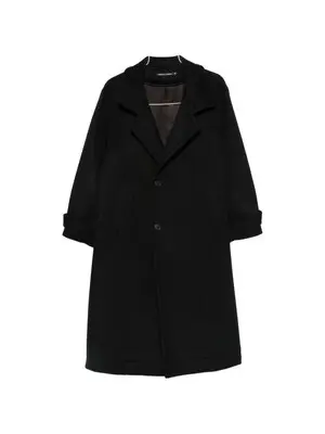 NICHOLSON & NICHOLSON Wool Coat - Black