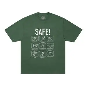 PALACE Safe T-shirt 'racey - Green