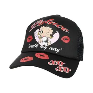 PALACE Betty Boop Trucker Cap - Black