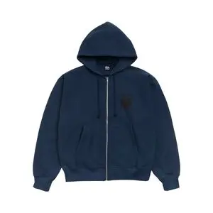 StÜssy 8 Ball Zip Hoodie 'navy