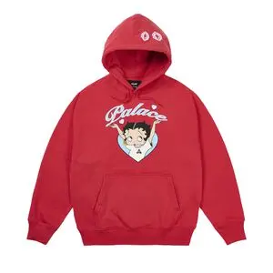 PALACE Betty Boop Hooded Sweatshirt - Red