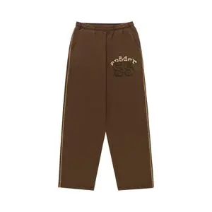 SP5DER 55 University Wide Leg Sweatpant - Brown