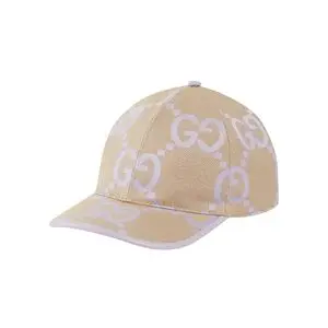 Gucci Jumbo Gg Baseball Hat 'beige/lilac - Tan