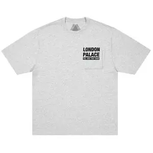 PALACE Shop Numbers T-shirt Marl - Grey