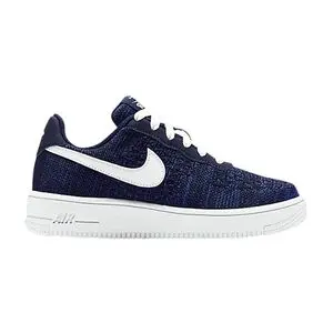 Nike Air Force 1 Flyknit 2.0 Gs 'college Navy - Blue