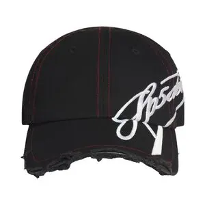 SP5DER Sp5 Cursive Baseball Cap - Black