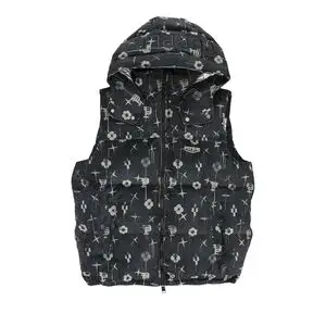 PURPLE BRAND Printed Corduroy Aop Puffer Jacket