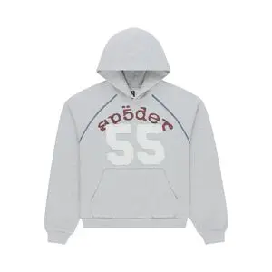 SP5DER 55 University Hoodie - Grey