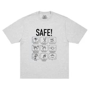 PALACE Safe T-shirt Marl - Grey