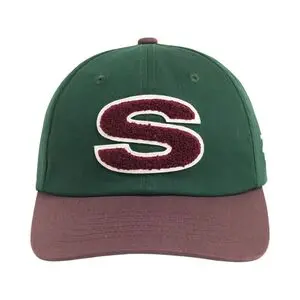 StÜssy Chenille S Snapback Cap - Green