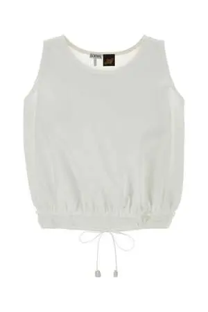 Loewe Poplin "paula" Top - White