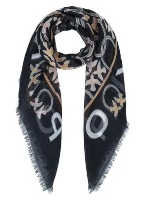 Pinko Modal Logo Foulard Scarf - Az5