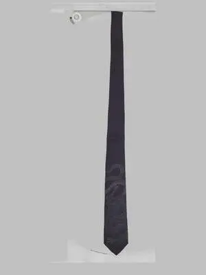 Our Legacy Blooming Wyvern Print Neck Tie - Black