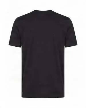 BOSS BLACK Embroidered Logo Cotton T-shirt - Black