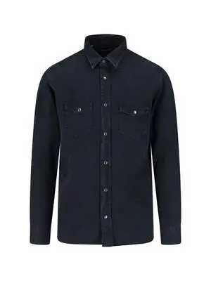 TOM FORD Snap-front Western Shirt