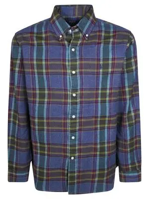 Polo Ralph Lauren Woven Sport Shirt - Blu