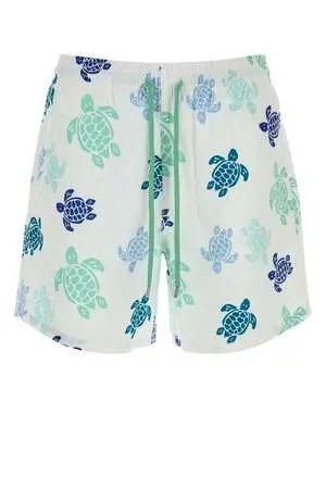 Vilebrequin Moorea Swim Shorts In Recycled Polyester - Printed