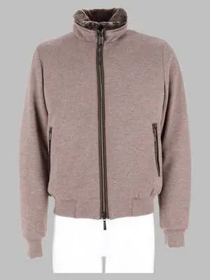 MOORER Bellati Wool Sports Jacket - Grey