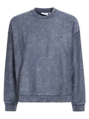 Carhartt Lambert Cotton Sweatshirt - Nero