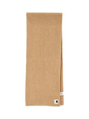 Carhartt Work In Progress Ribbed Knit Scarf - Brown