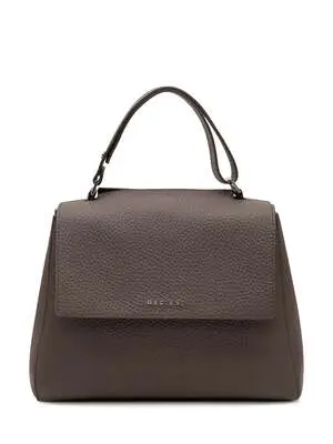 Orciani Sveva Soft Shoulder Bag - Marrone