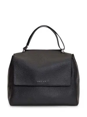 Orciani Sveva Soft Shoulder Bag - Nero