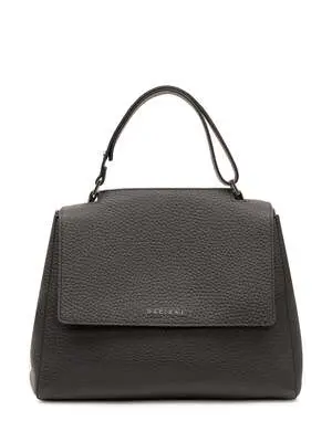 Orciani Sveva Soft Shoulder Bag - Nero