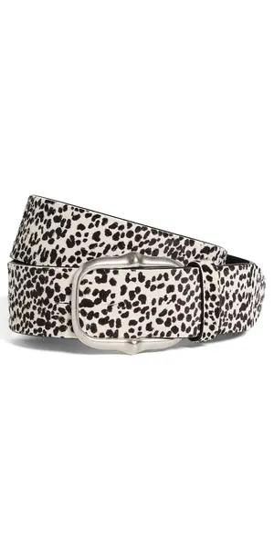 Isabel Marant Étoile Holis Pony Hair Leather Belt