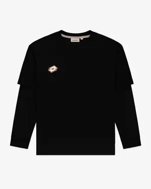 LOTTO Long Sleeve T-shirt - Black