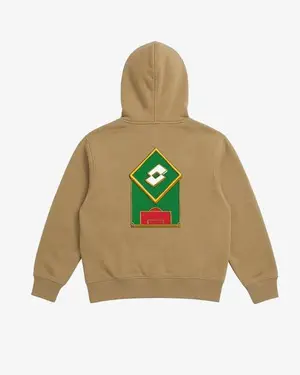 LOTTO Match Day Organic Cotton Full Zip Hoodie