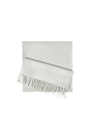 Brunello Cucinelli Cashmere Scarf - Fog