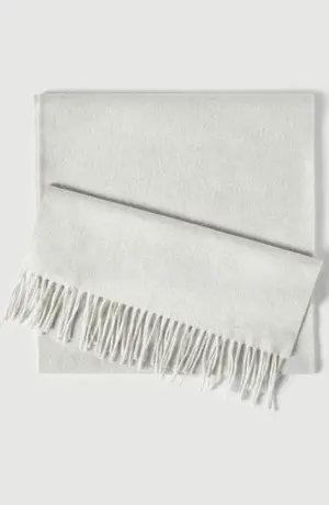 Brunello Cucinelli Cashmere Scarf - Fog