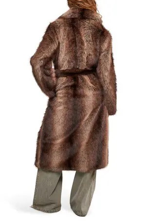 AZALEA WANG Cersei Faux Fur Jacket