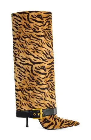 AZALEA WANG Just-tiger Knee High Boot