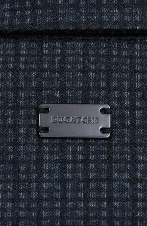 Bugatchi Long Sleeve Knit Button Up Shirt