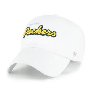 '47 Green Bay Packers Trendy Script Clean Up Adjustable Hat