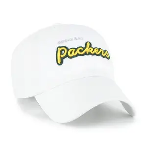 '47 Green Bay Packers Trendy Script Clean Up Adjustable Hat
