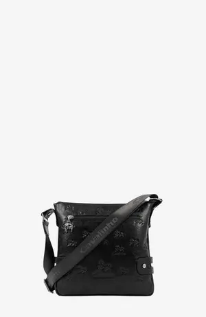 CAVALINHO Cavalo Lusitano Embossed Leather Crossbody Bag