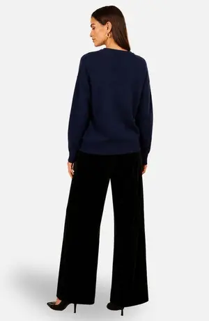 YUMI Star Sequin Relaxed Jumper